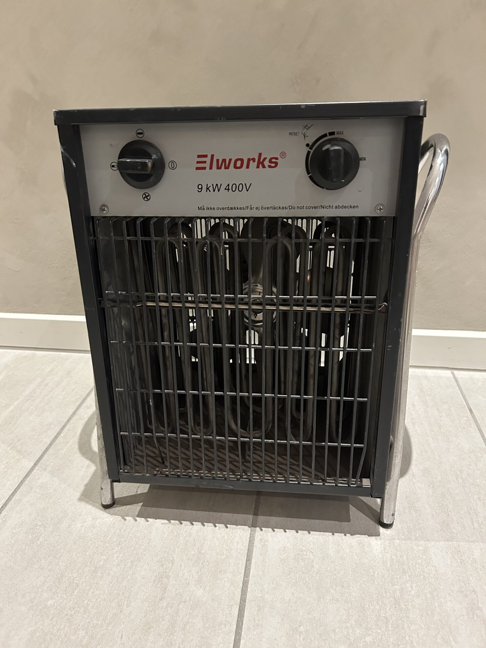 Lej en Elektrisk Varmeblæser - 9kW - Tranbjerg Udlejning